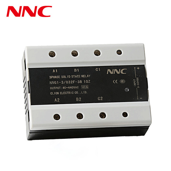 NNC three phase solid state relay NNG1-3/250F-38 AC control AC 480V ...