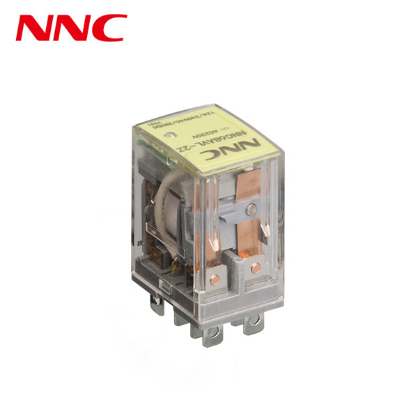 general purpose relay NNCC68AVL, 2pole with led indicator with test ...